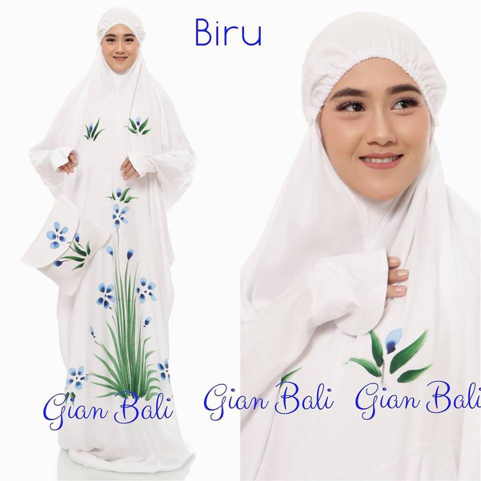 Jual MUKENA LUKIS TERUSAN/ABAYA LUKIS ROSE (GESER FOTO) | Shopee Indonesia