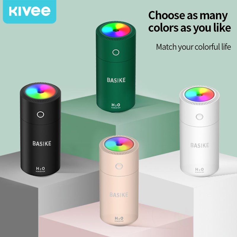Jual KIVEE Colorful Cool Mini Mist Humidifier Diffuser Portable ...