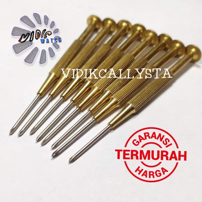 Jual Obeng Plus minus Alat servis Service Jam Tangan Reparasi jam ...