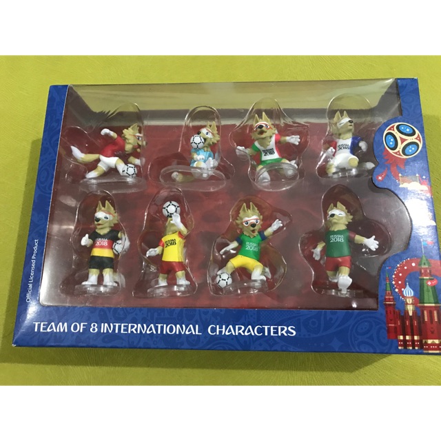 Jual Team of 8 International Characters | Shopee Indonesia