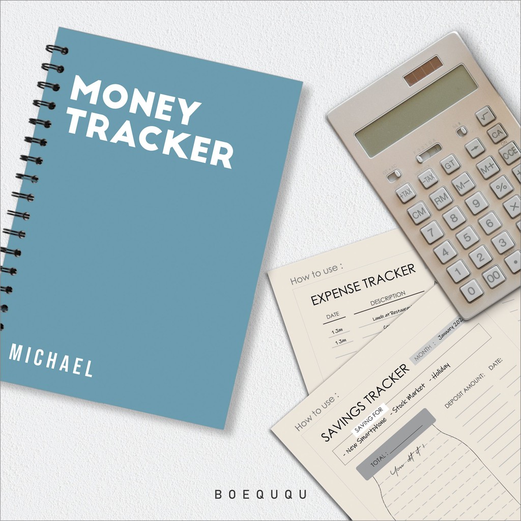 Jual [Money Planner] Boeququ Financial Book Custom Design / Buku Panner ...