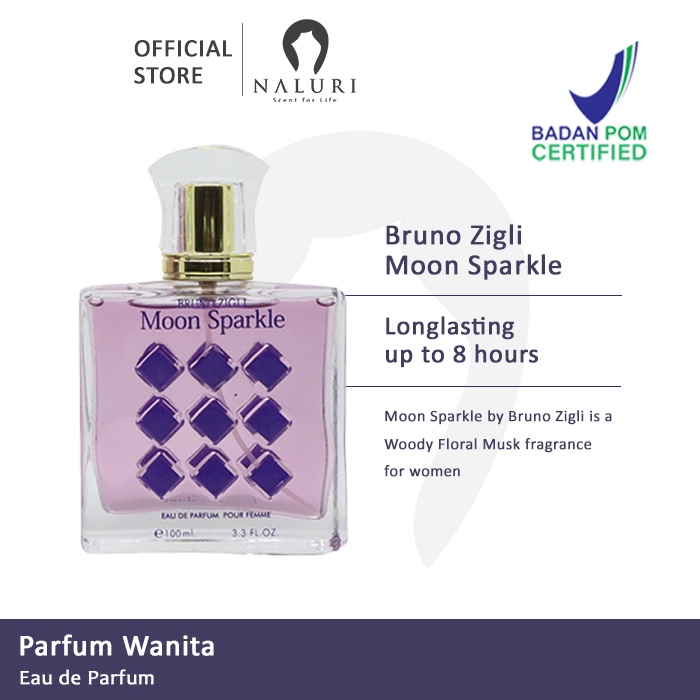 Jual Parfum Bruno Zigli Moon Sparkle EDP 100ml | Shopee Indonesia