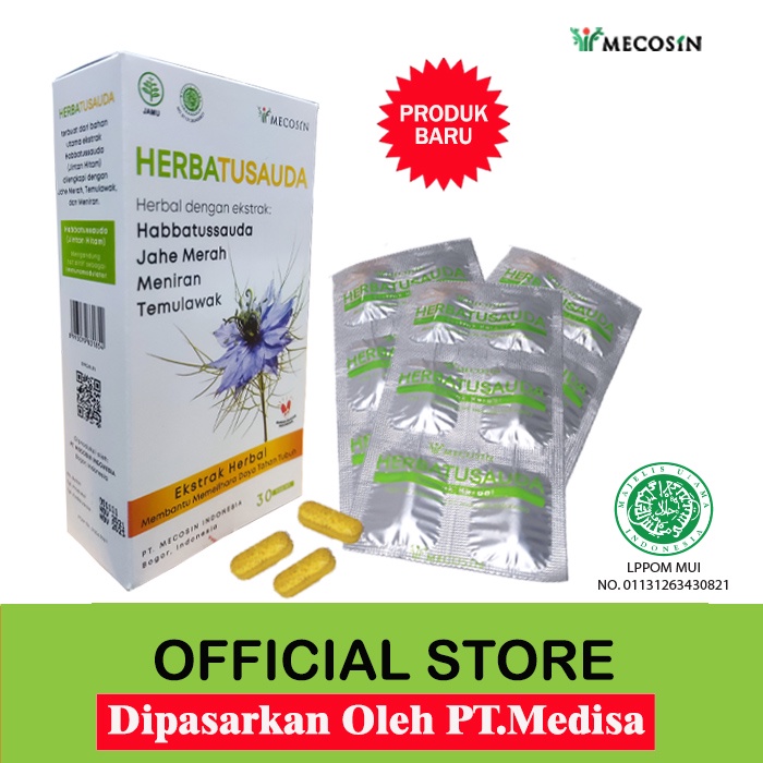 Jual Herbatusauda | 1 box isi 30 Kapsul | Jintan Hitam | 5 Strip @6 ...