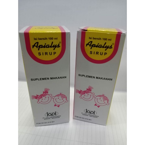 Jual Apialys Syrup 100ml | Shopee Indonesia