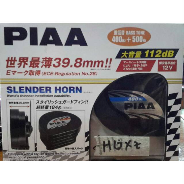 Jual PIAA Slender Horn 12V 400/500HZ | Shopee Indonesia