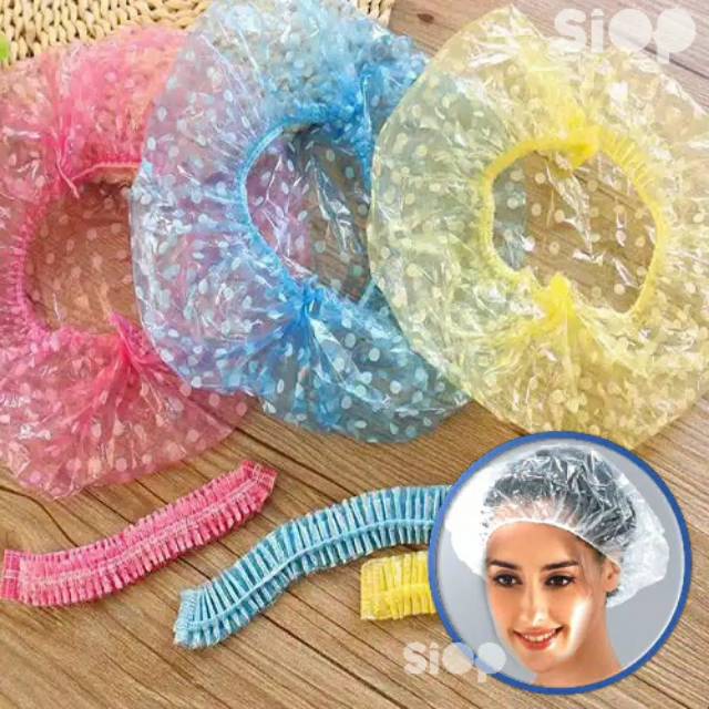 Jual Shower cap plastik warna | Shopee Indonesia