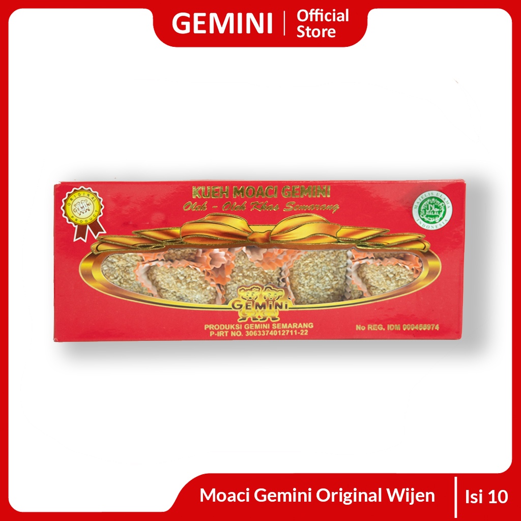 Jual Gemini - Moaci Gemini Original Wijen Isi 10 | Shopee Indonesia