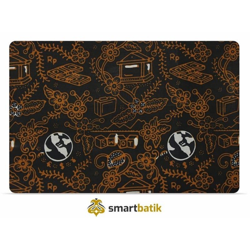 Jual Batik Ekonomi Motif UKM Hitam Cokelat (Tulis Kombinasi Cap ...