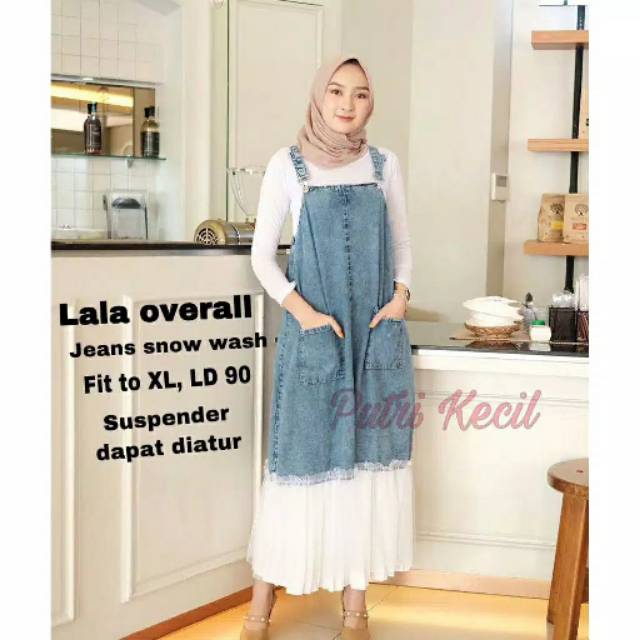 Jual NEW OVERALL!! LALA OVERALL MODEL KEKINIAN | Shopee Indonesia