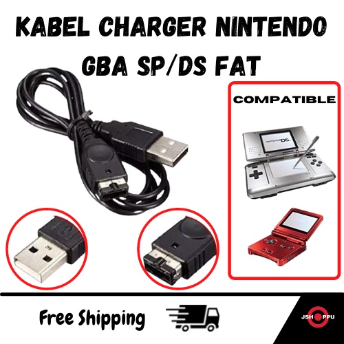 Jual Kabel USB Charger Gameboy GBA Charging Nintendo Gameboy Advance ...