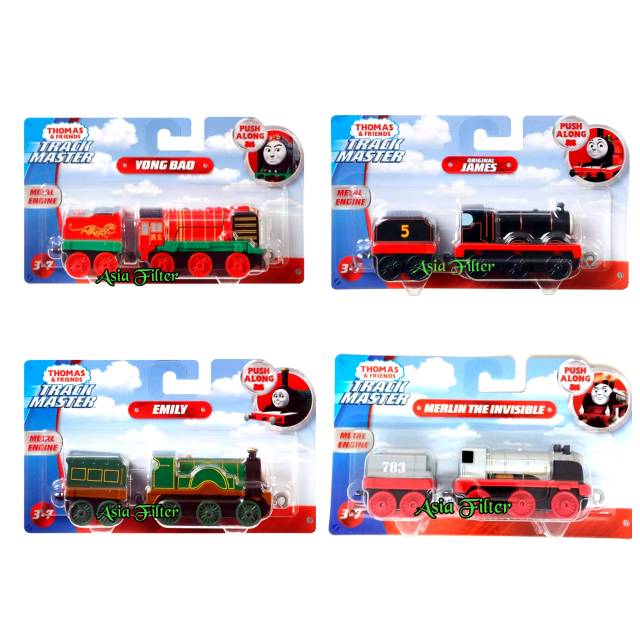 Jual Thomas and Friends PUSH ALONG TRACK MASTER kereta gandeng Yong Bao ...