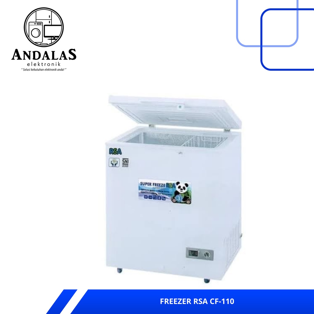 Jual Chest Freezer RSA CF110 / CF 110 / CF-110 Freezer Box | Shopee ...