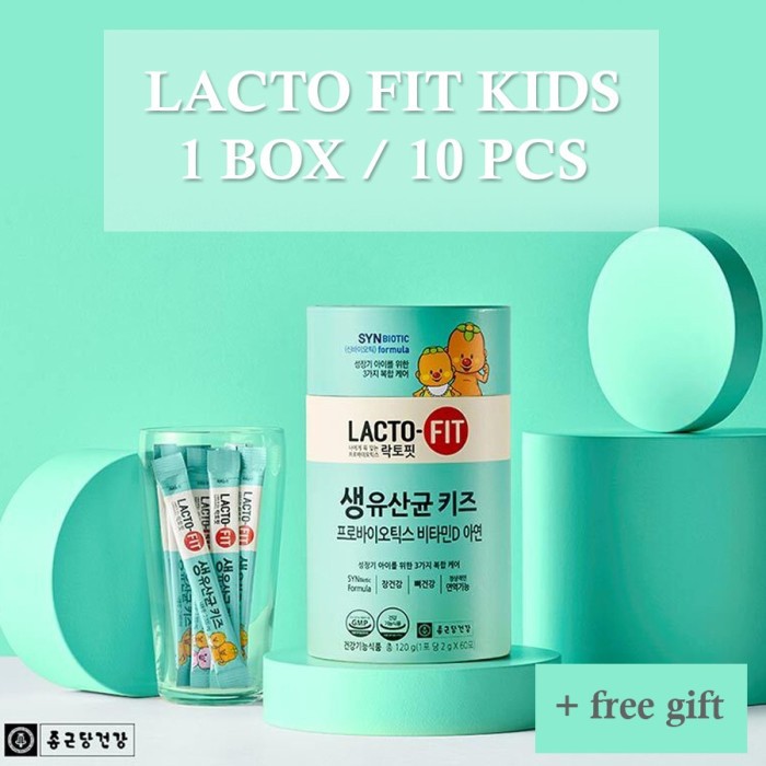 Jual LACTO FIT KIDS 10 PCS / 60 PCS Lactofit Korea | Shopee Indonesia