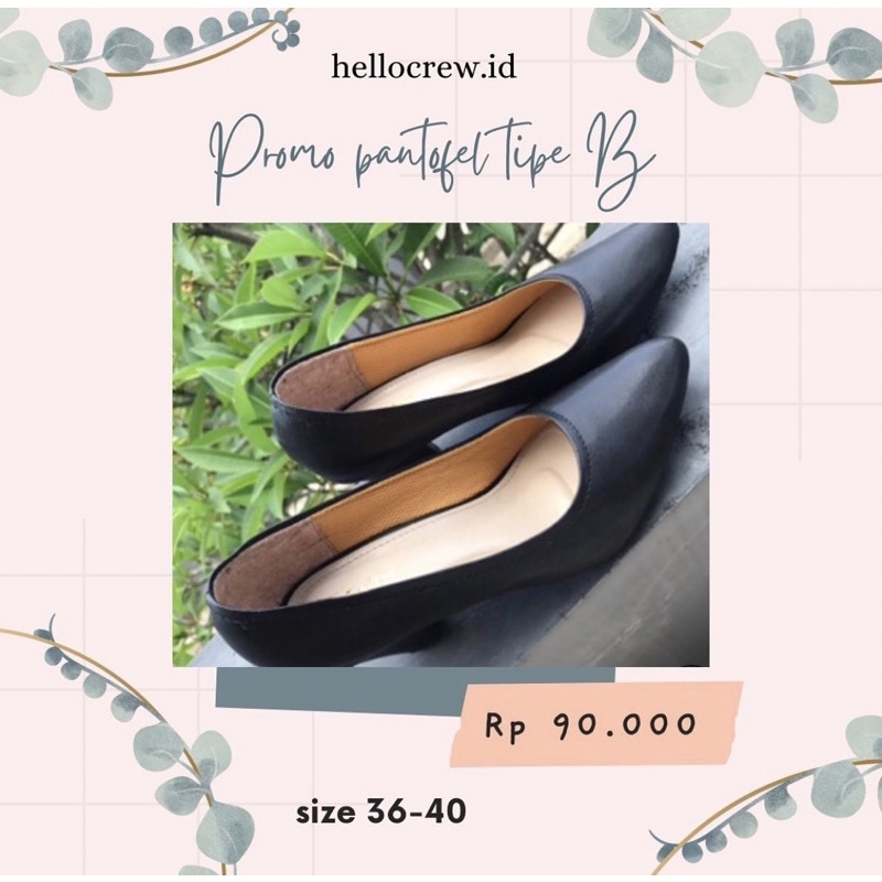 Jual Pantofel recruitment pramugari | Shopee Indonesia