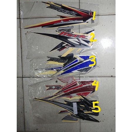 Jual Logo / Striping Lis&Stiker Body&Stiker Motor Tiger 2012 2013 ...
