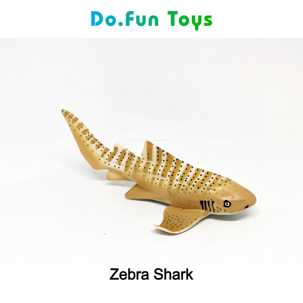 Jual Animal Figurine | ZEBRA SHARK / Mainan Miniatur Hiu Tokek | Shopee ...