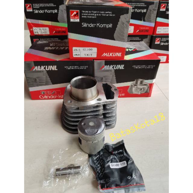 Jual Cylinder Block blok boring Seher set Komplit GL100 MLKUNL | Shopee Indonesia
