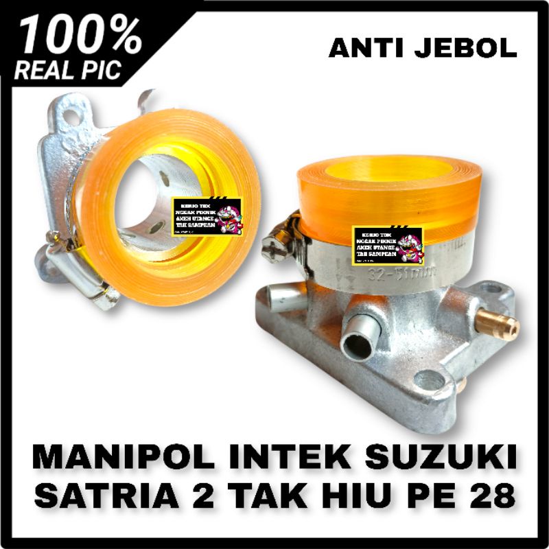 Jual MANIPOL MANIFOLD INTAKE TEFLON SUZUKI SATRIA HIU 2 dan LUMBA TAK ...