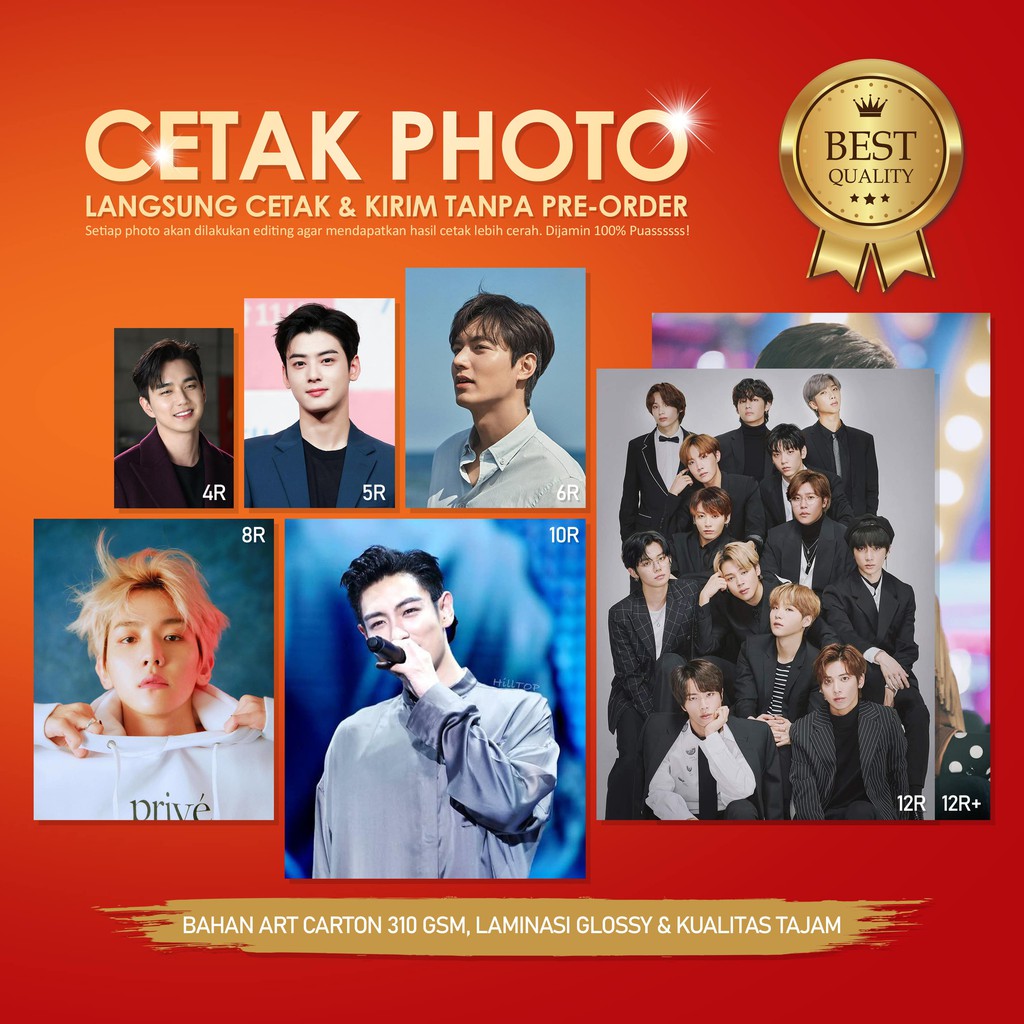 Jual CETAK FOTO UKURAN 3R, 4R, 5R, 6R, 8R, 10R, 12R (HASIL TAJAM ...