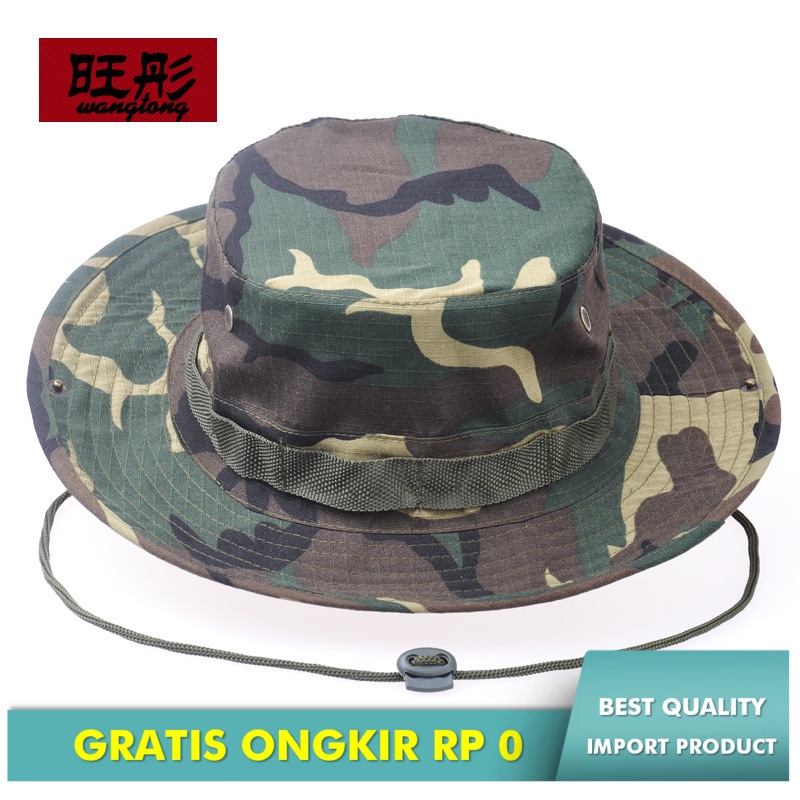 Jual Jungle Benny Pria Wo Ikan Layar Bulat Pinggir Camouflage Selatan ...