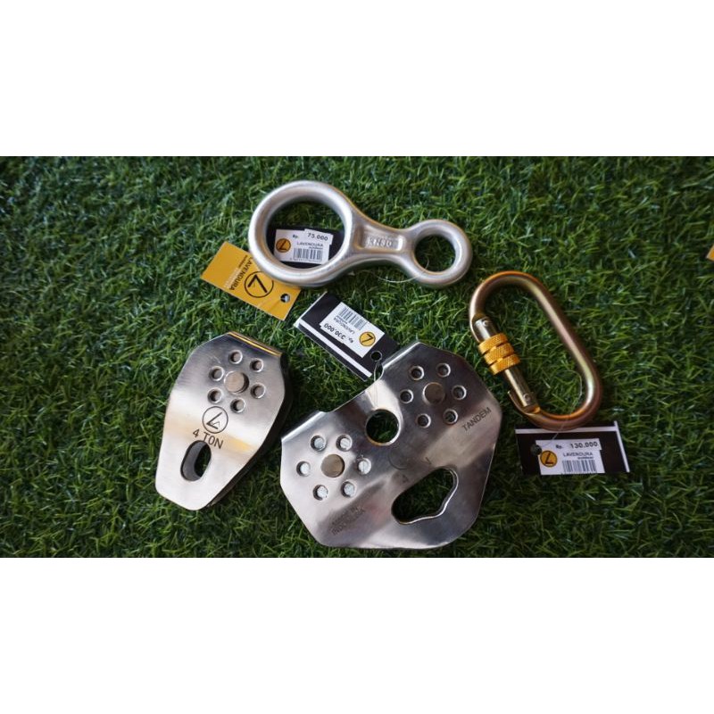 Jual Paket flying fox sar safety outbound rescue bpbd pulley tandem ...