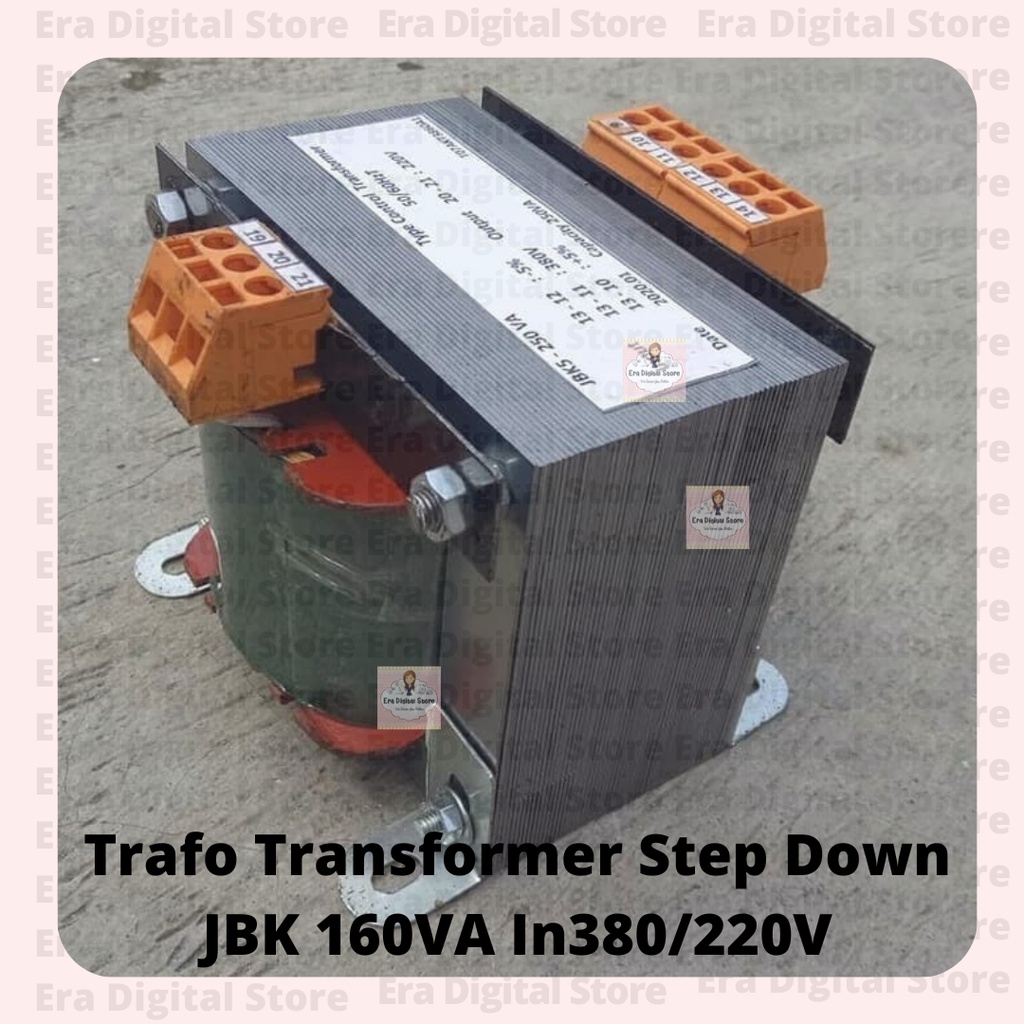 Jual Trafo Transformer Step Down JBK 160VA IN 380/220V | Shopee Indonesia