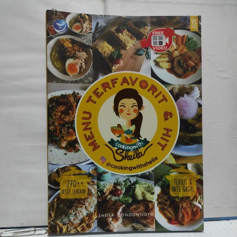 Jual Buku Menu terfavorit dan hit cokingeith sheila | Shopee Indonesia