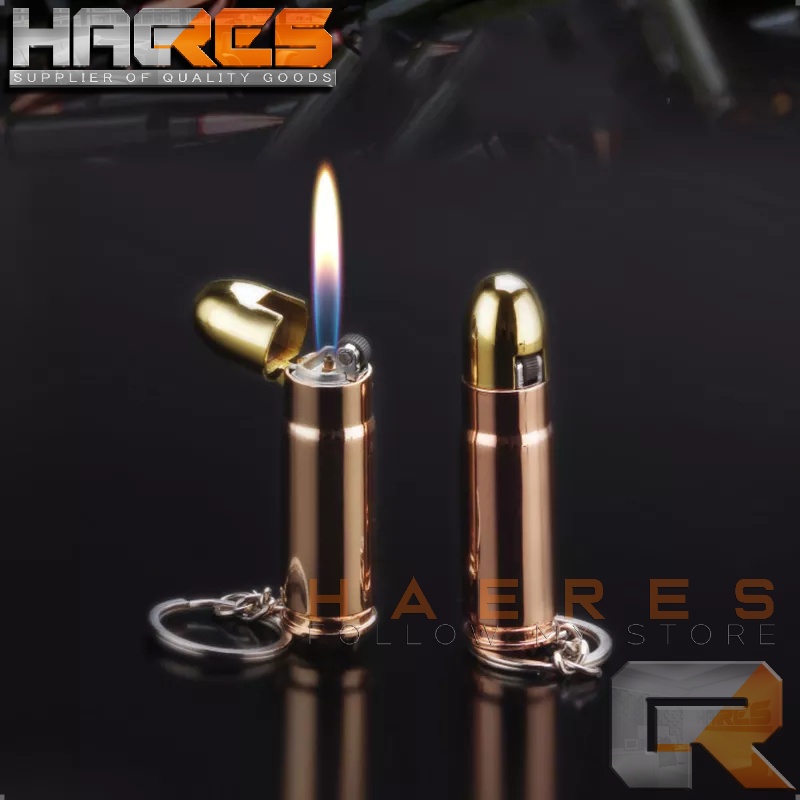 Jual KOREK API MODEL PELURU MANCIS LIGHTER ISI ULANG GAS FULL METAL ...