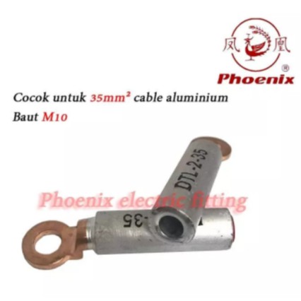 Jual Skun Kabel Bimetal AL-CU DTL-2 35mm-M10 High Quality | Shopee Indonesia