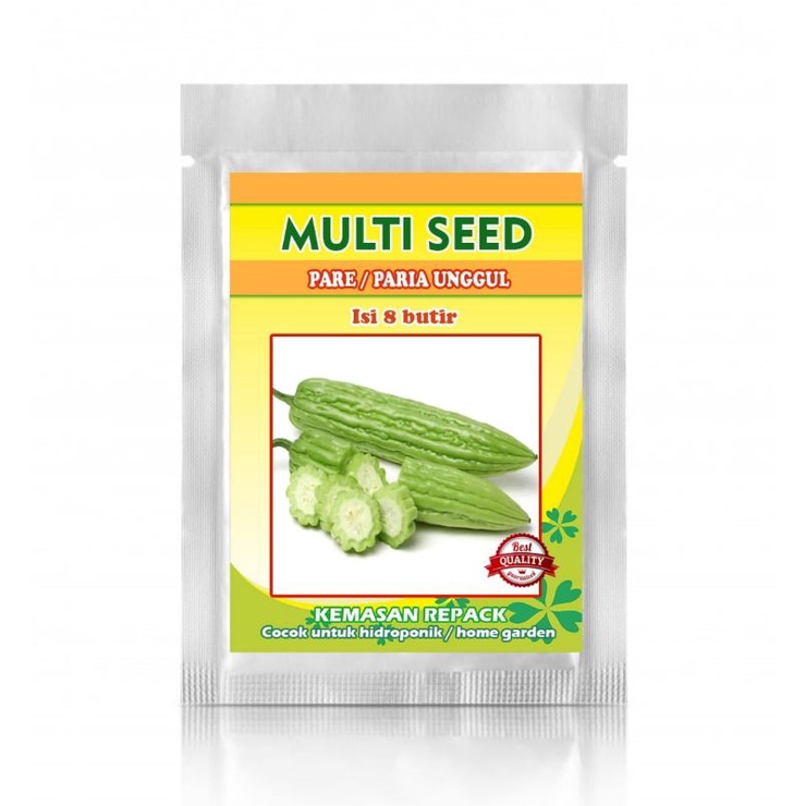 Jual BIBIT BENIH PARE/PARIA UNGGUL Kemasan Repack isi 8 Butir | Shopee ...