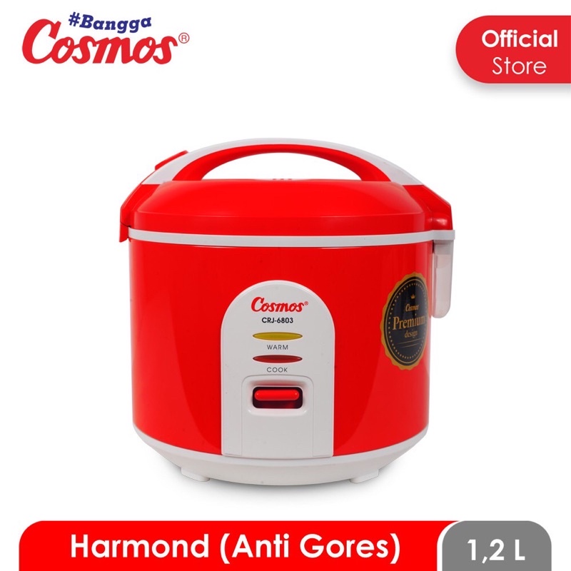 Jual Cosmos Rice Cooker Harmond CRJ-6803 1,2Liter | Shopee Indonesia