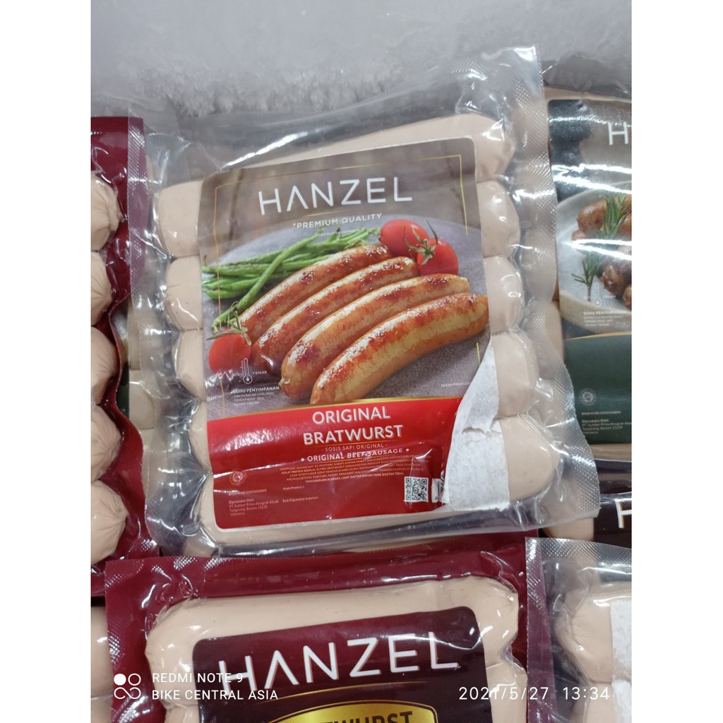 Jual HANZEL BRATWURST ORIGINAL 360GR | Shopee Indonesia