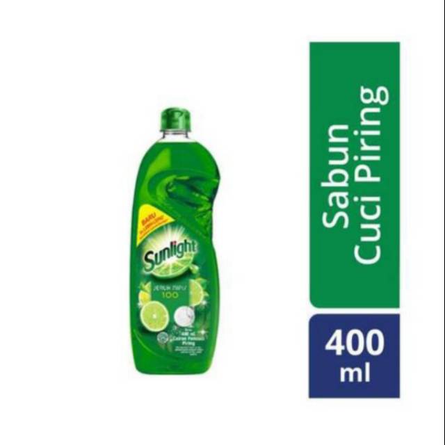 Jual SUNLIGHT JERUK NIPIS SABUN CUCI PIRING (400 ML/BOTOL) | Shopee Indonesia