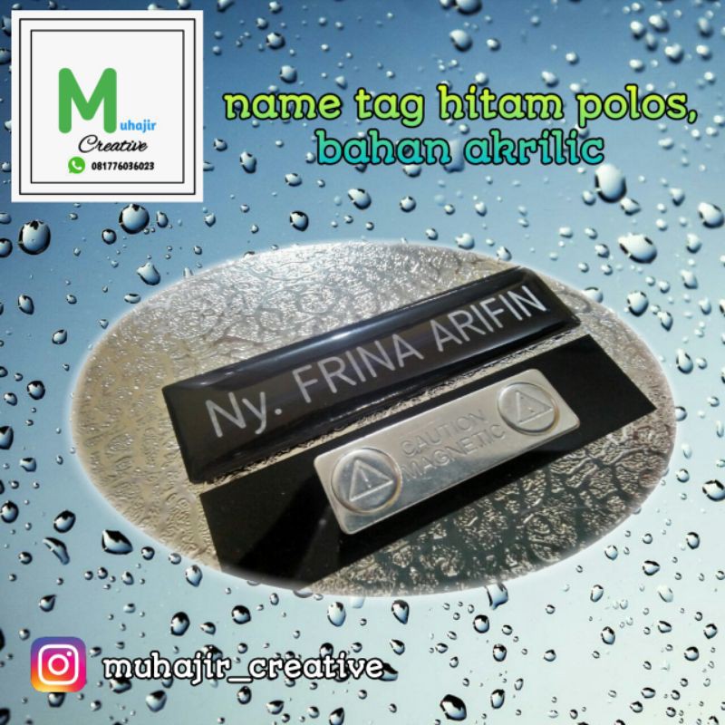Jual name tag | Shopee Indonesia