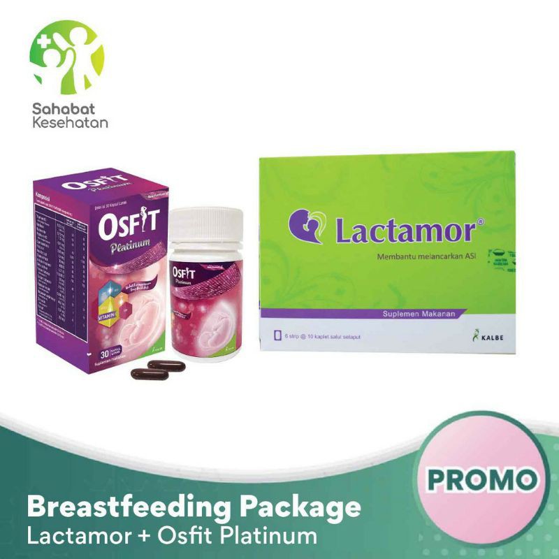 Jual Bundle Osfit Platinum & Lactamor 60 kaplet | Shopee Indonesia