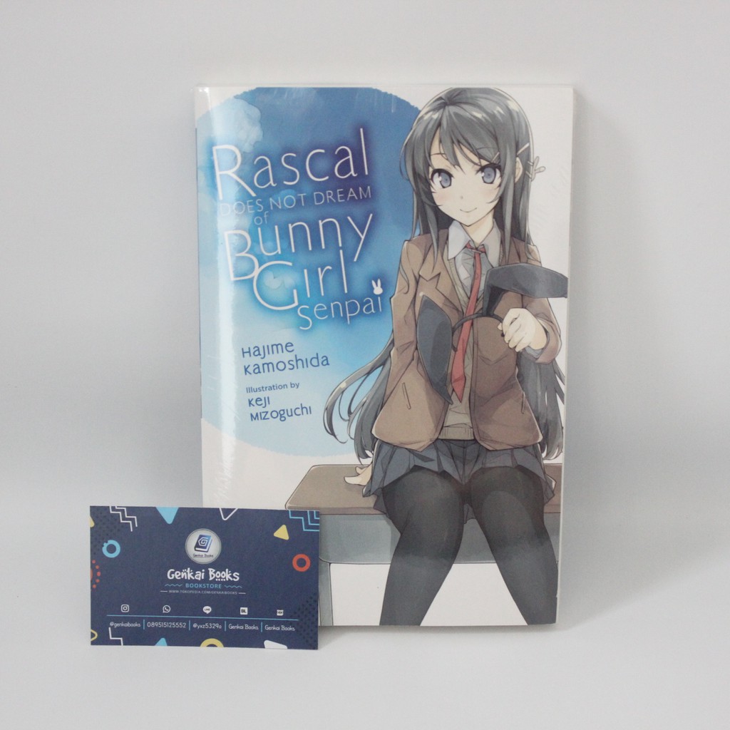 Jual Rascal Does Not Dream of Bunny Girl Senpai (English Light Novel ...