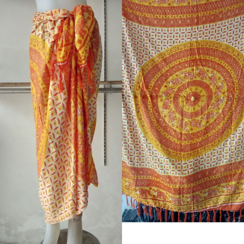 Jual kain pantai Bali rumbai halus lembut adem | Shopee Indonesia
