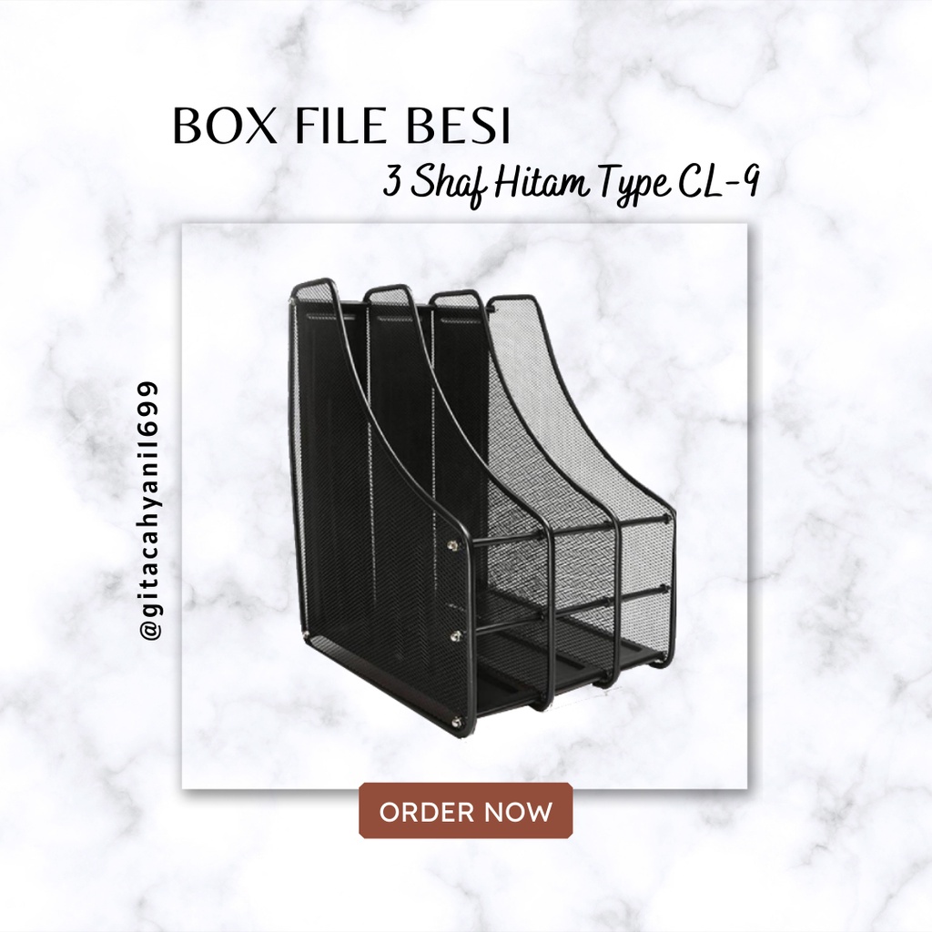 Jual BOX FILE 3 DAN 4 SHAF BAHAN BESI | Shopee Indonesia