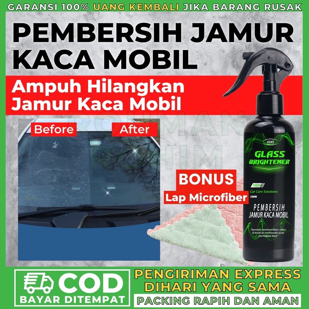 Jual PEMBERSIH JAMUR KACA MOBIL CAIRAN OBAT PENGHILANG KERAK AIR PADA ...