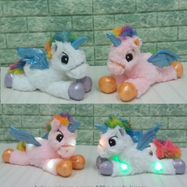 Jual Boneka kuda unicorn sayap bertanduk | Shopee Indonesia