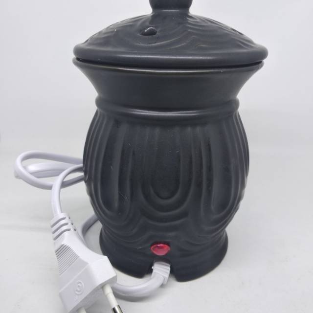 Jual Tungku Aromaterapi Listrik Hitam Panasnya Stabil | Shopee Indonesia