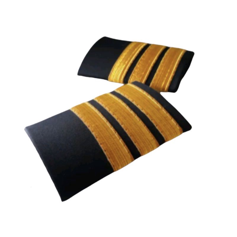 Jual (BERGARANSI) BAR 3 PILOT / EPAULLETE / PANGKAT PILOT 3 ORIGINAL ...