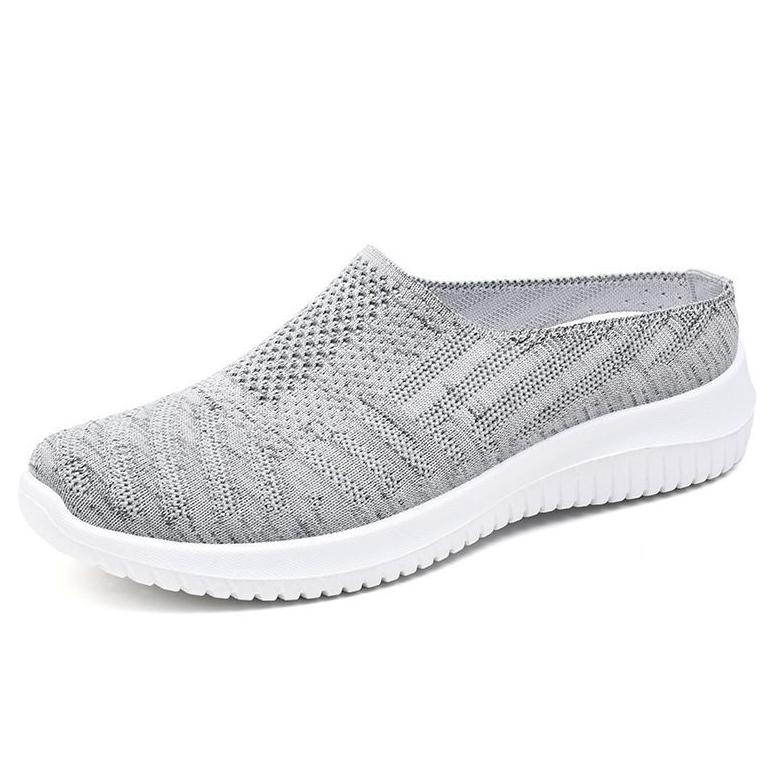 Jual Sepatu Selop Flyknit Shoes Women Import / Sepatu Slip On Wanita ...