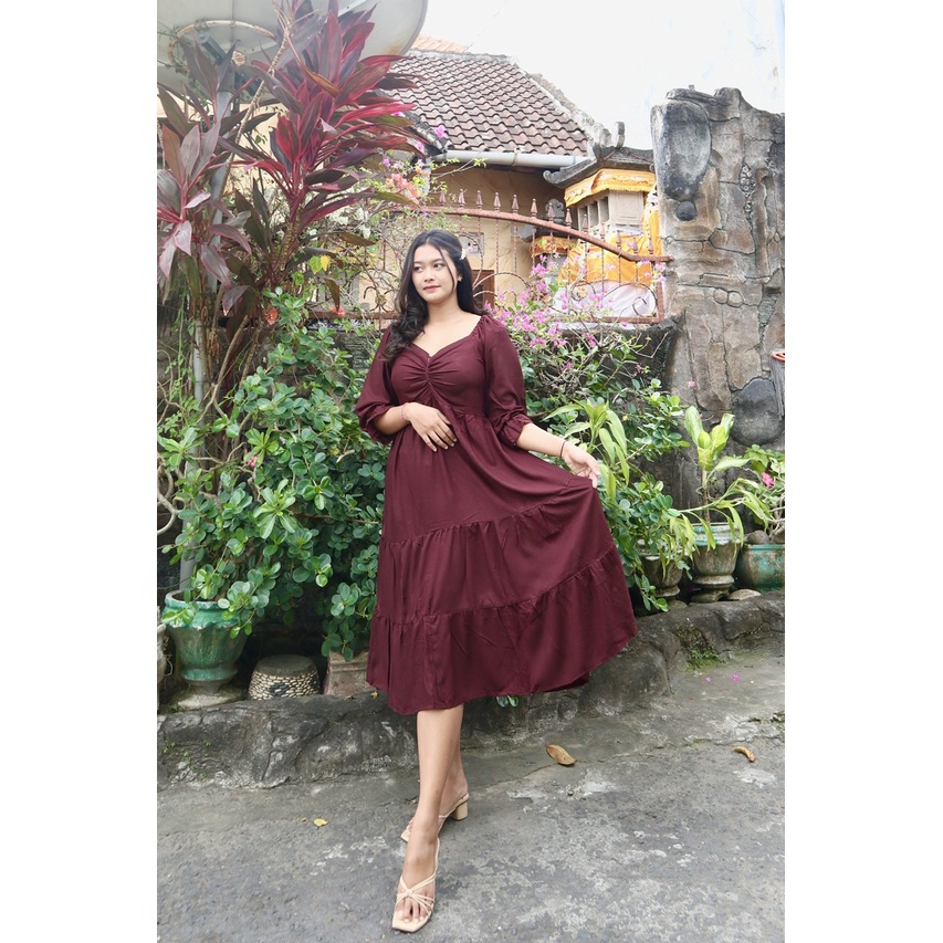 Jual HANA DRESS AYANA | Dress Pesta | Dress Kondangan | Dress Wanita ...