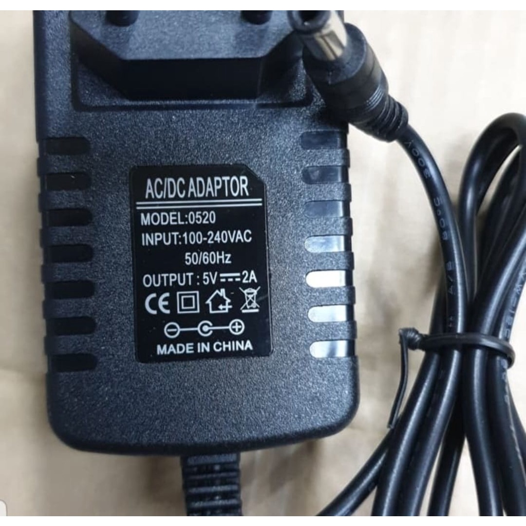 Jual adaptor 5v untuk mesin sidik jari/absensi fingerprint power ...