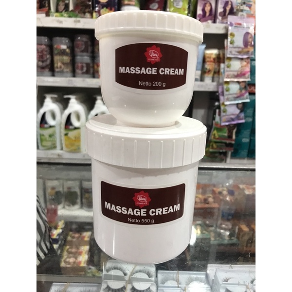 Jual VIVA Massage Cream 200gr / 550gr - Krim pijat urut badan wangi ...