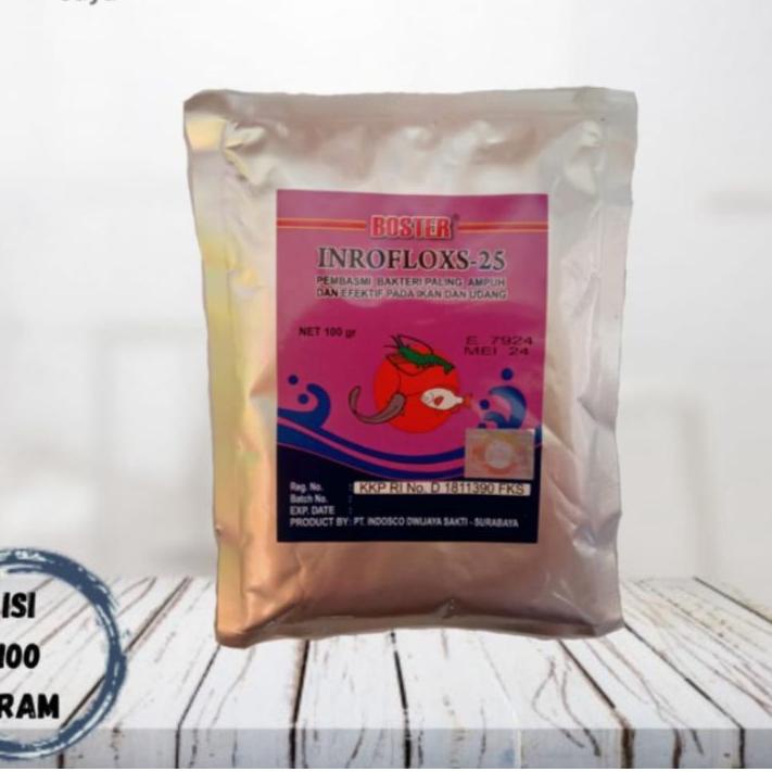 Jual Boster Inrofloxs 25 Antibiotik Ikan Kemasan 100 ml | Shopee Indonesia
