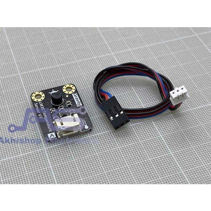 Jual Gravity Analog LM35 Temperature Sensor For Arduino akh11 Kualitas Baik | Shopee Indonesia