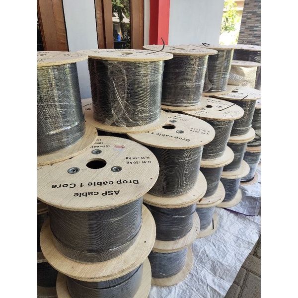 Jual Kabel Cable Dropcore Dropwire Fiber Optik 1 Core 1 Seling Panjang ...