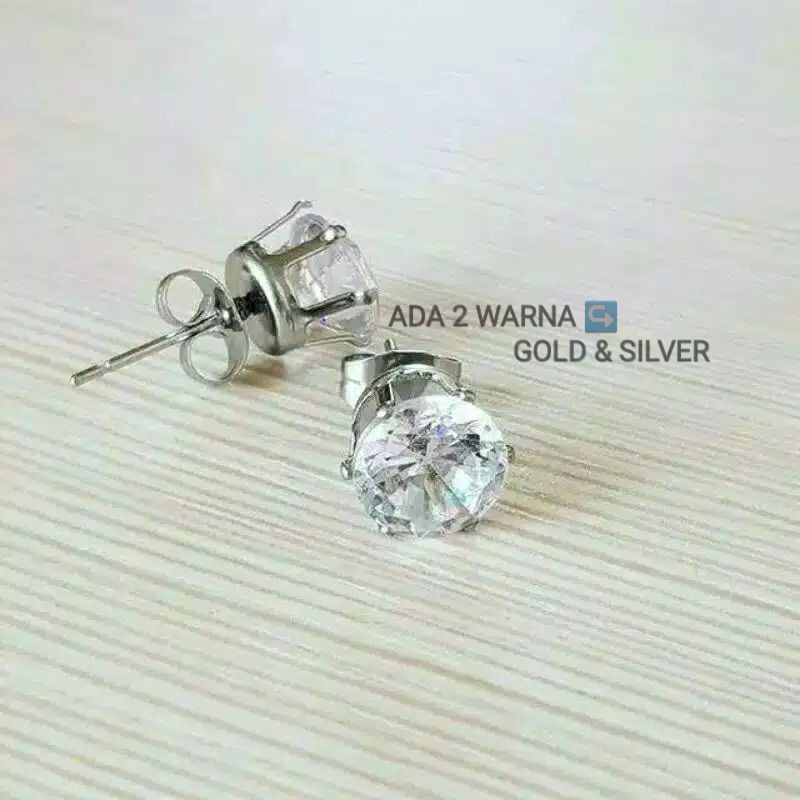 Jual ANTING PRIA WANITA MODEL TUSUK PERMATA | ANTING NAGITA SLAVINA ...